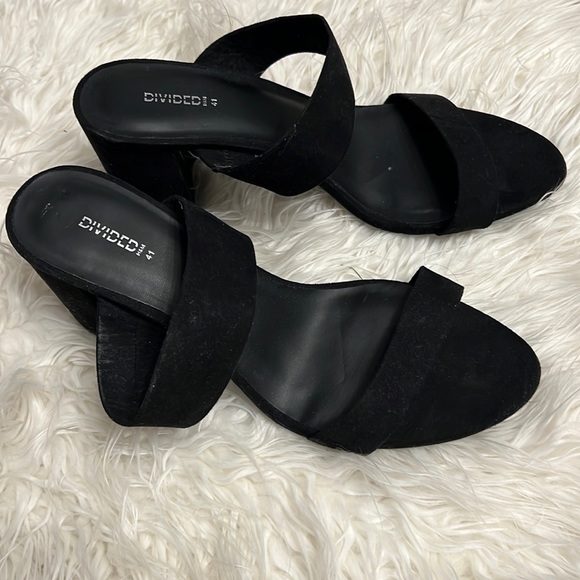 H&M | Shoes | Two Strap Slide Heels | Poshmark